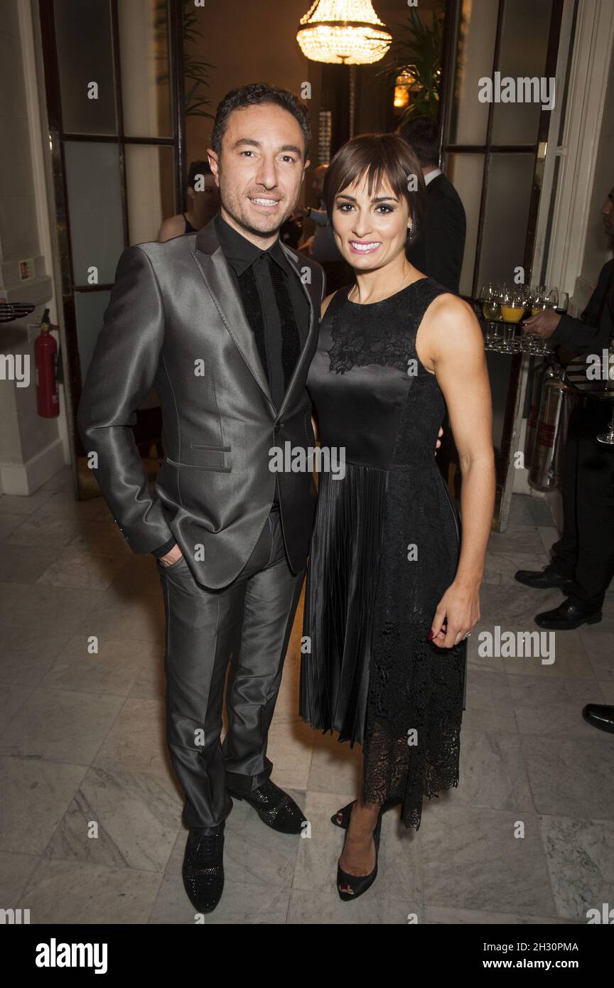 Vincent Simone and Flavia Cacace attend the Dance Til Dawn press night ...
