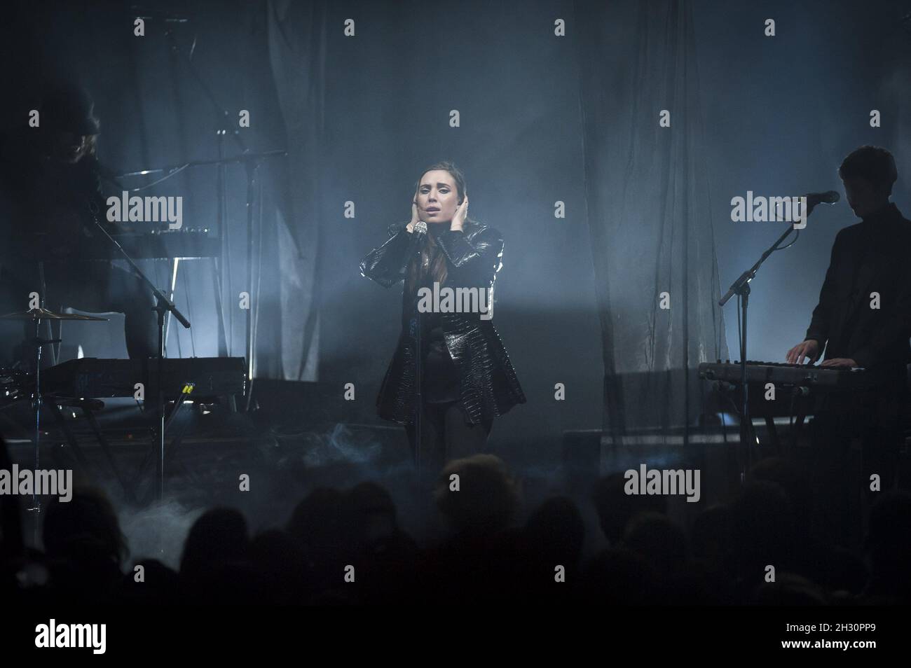 Lykee Li performs live on stage at the Hammersmith Apollo - London ...