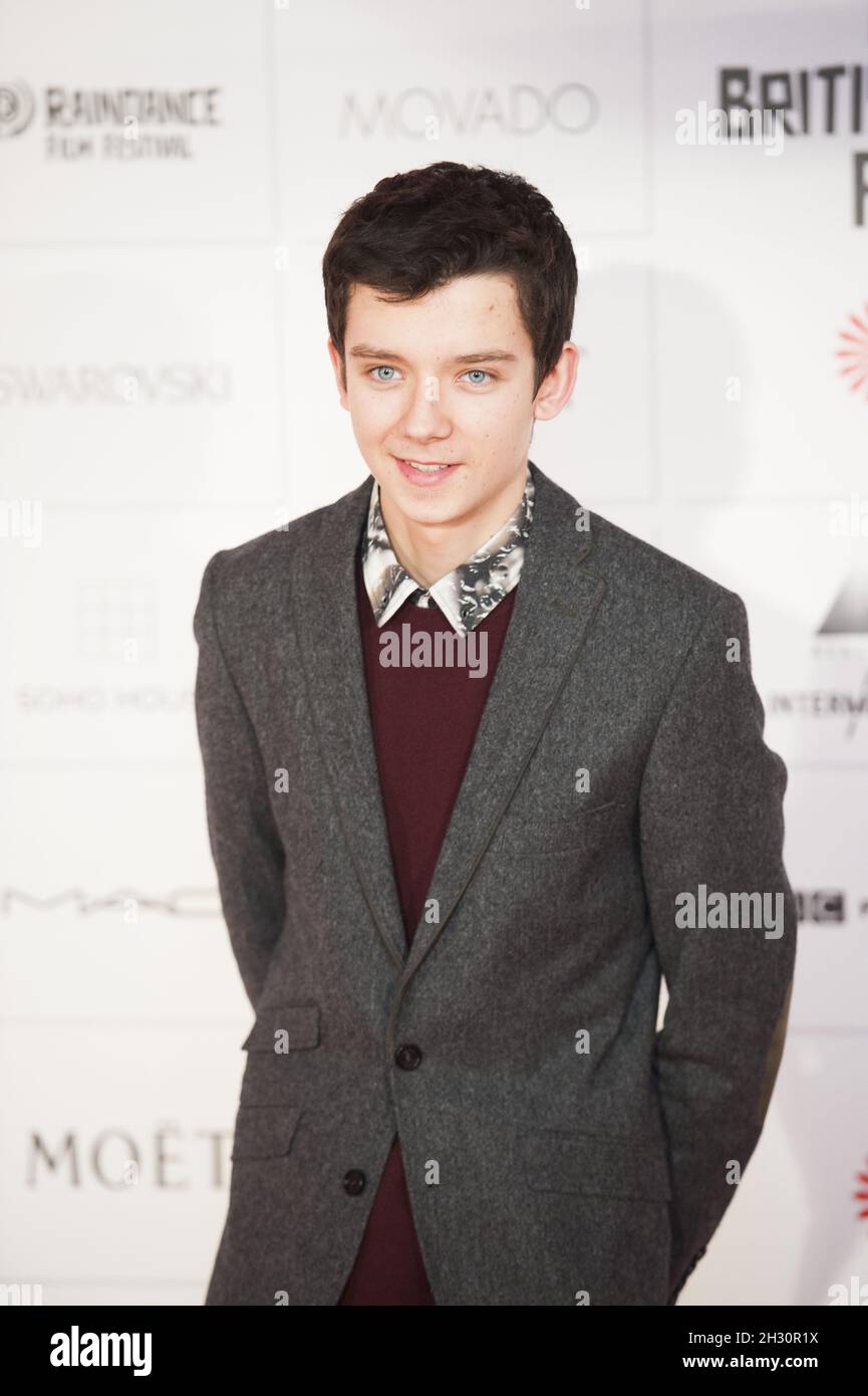 Asa Butterfield arrives at The Moet British Independent Film Awards, at ...
