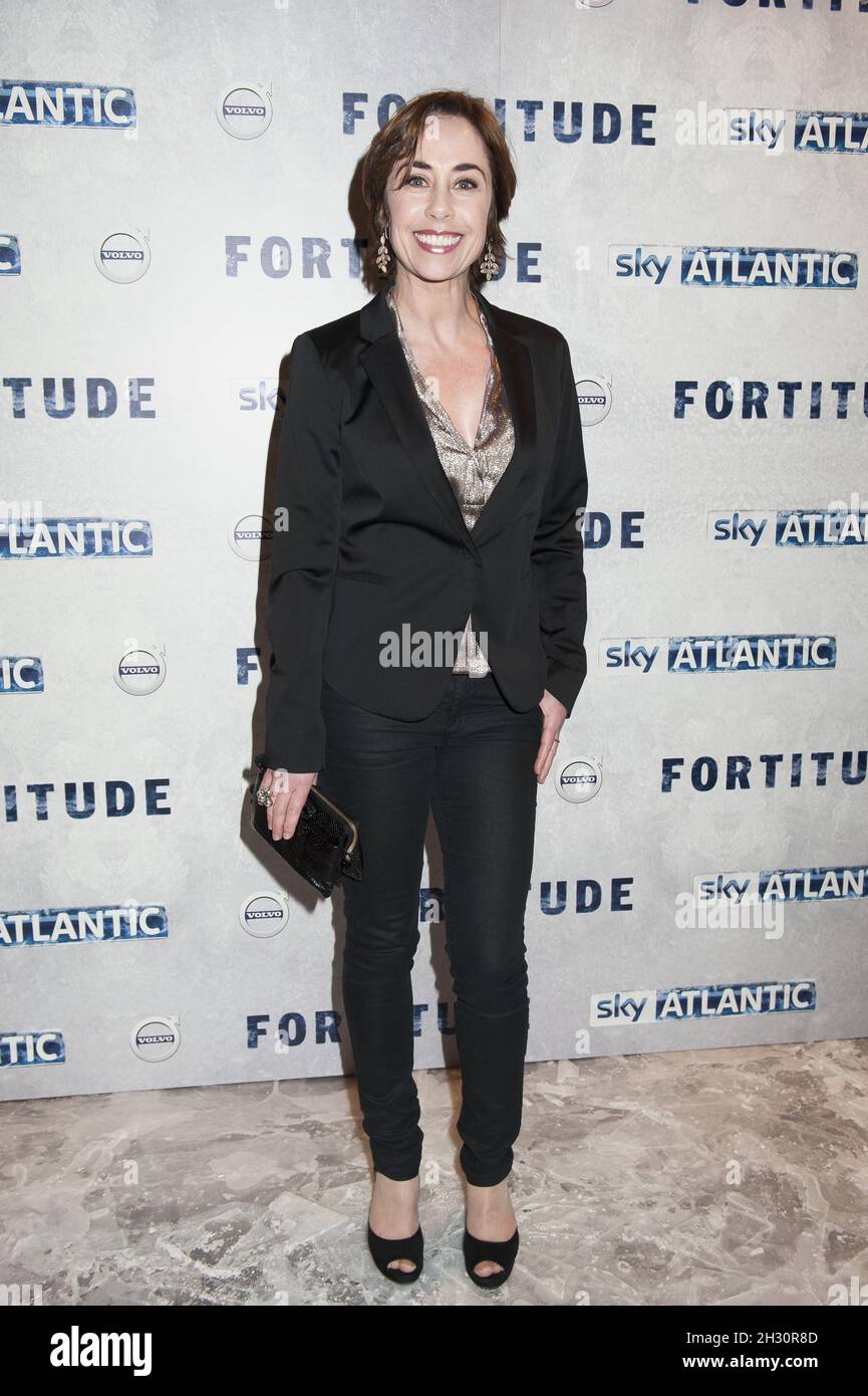 Soife Grabol arrives at the Sky Atlantic Fortitude premiere at The ...