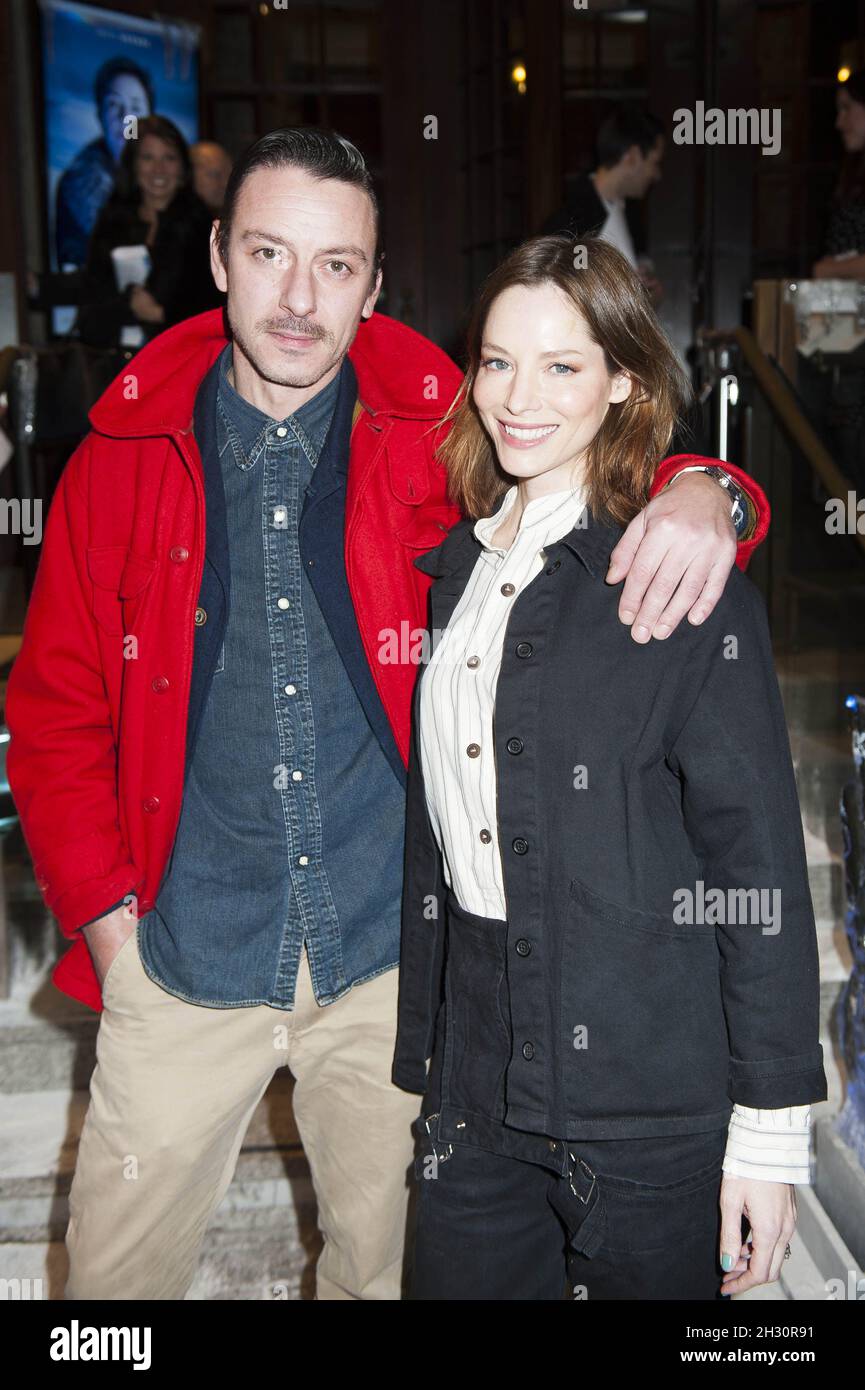 Sienna Guillory and Enzo Cilenti arrive at the Sky Atlantic Fortitude ...