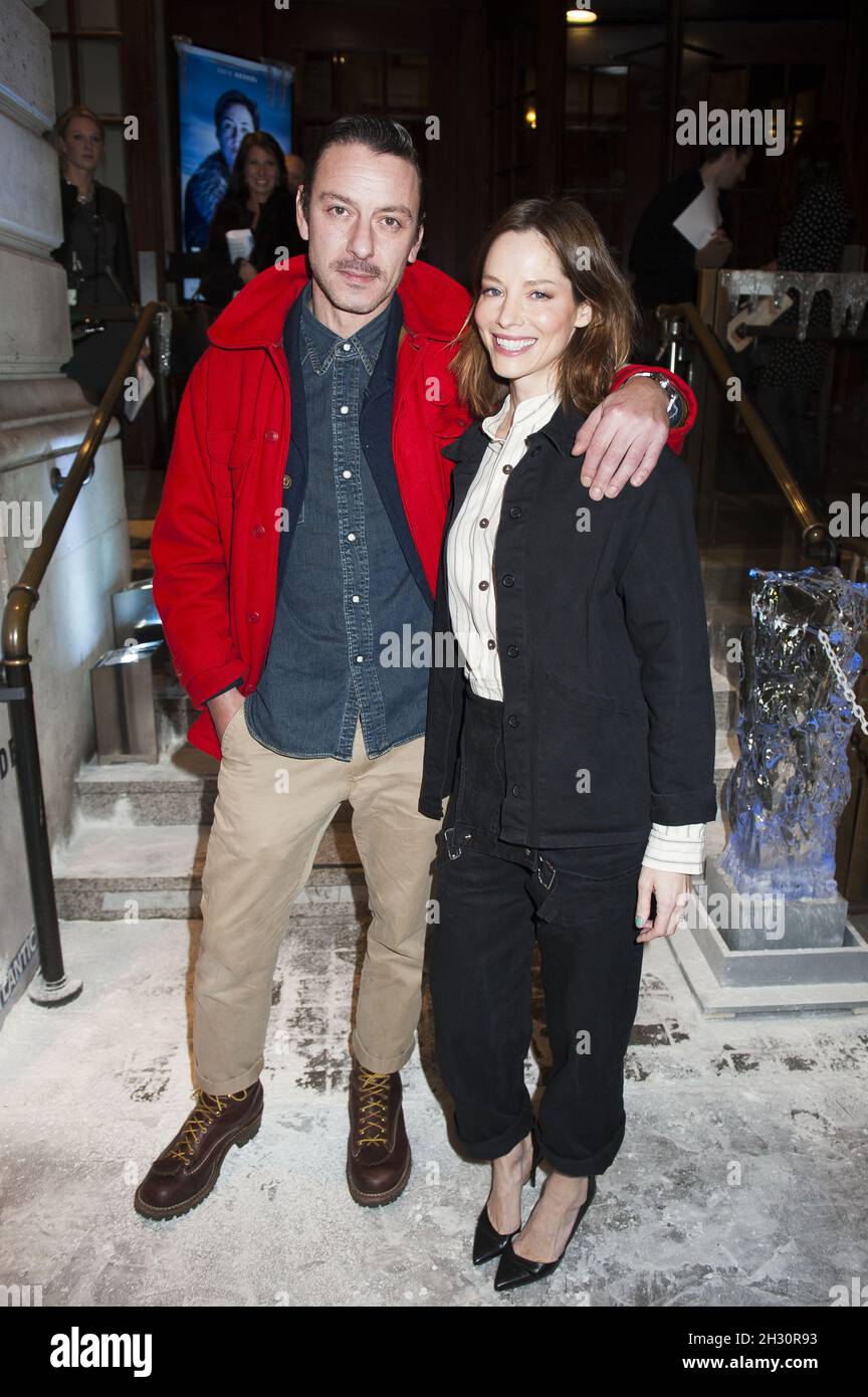 Sienna Guillory and Enzo Cilenti arrive at the Sky Atlantic Fortitude ...