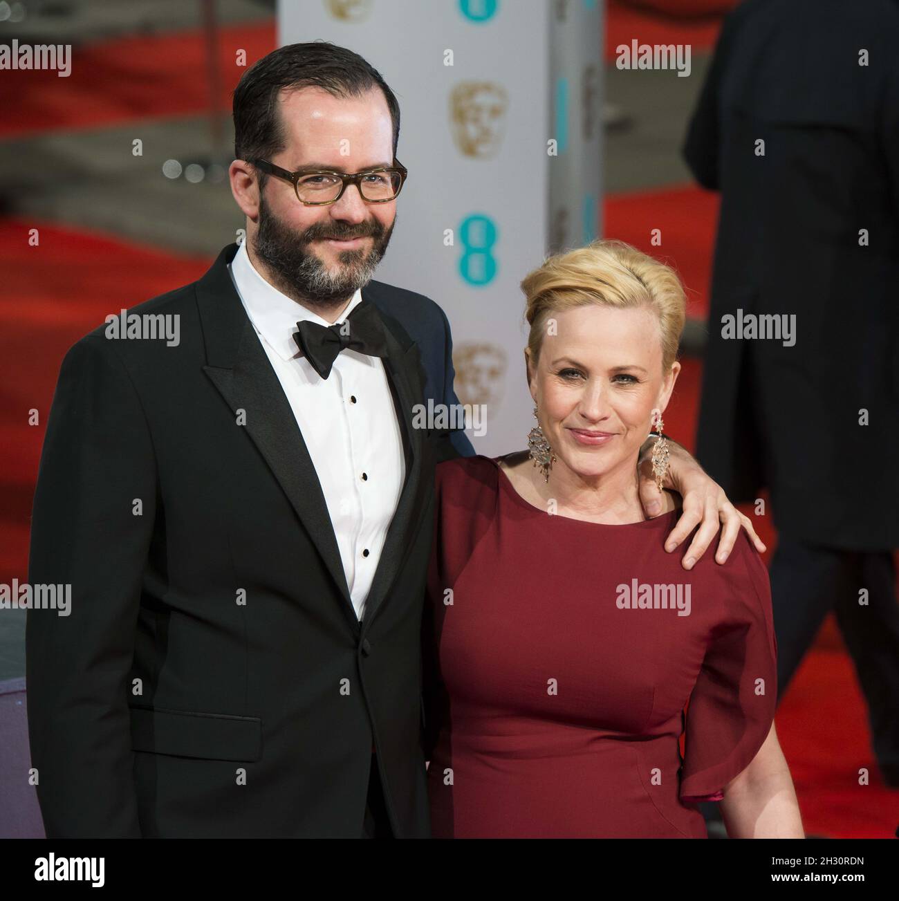 Patricia Arquette and Eric White attend the EE British Academy Film ...