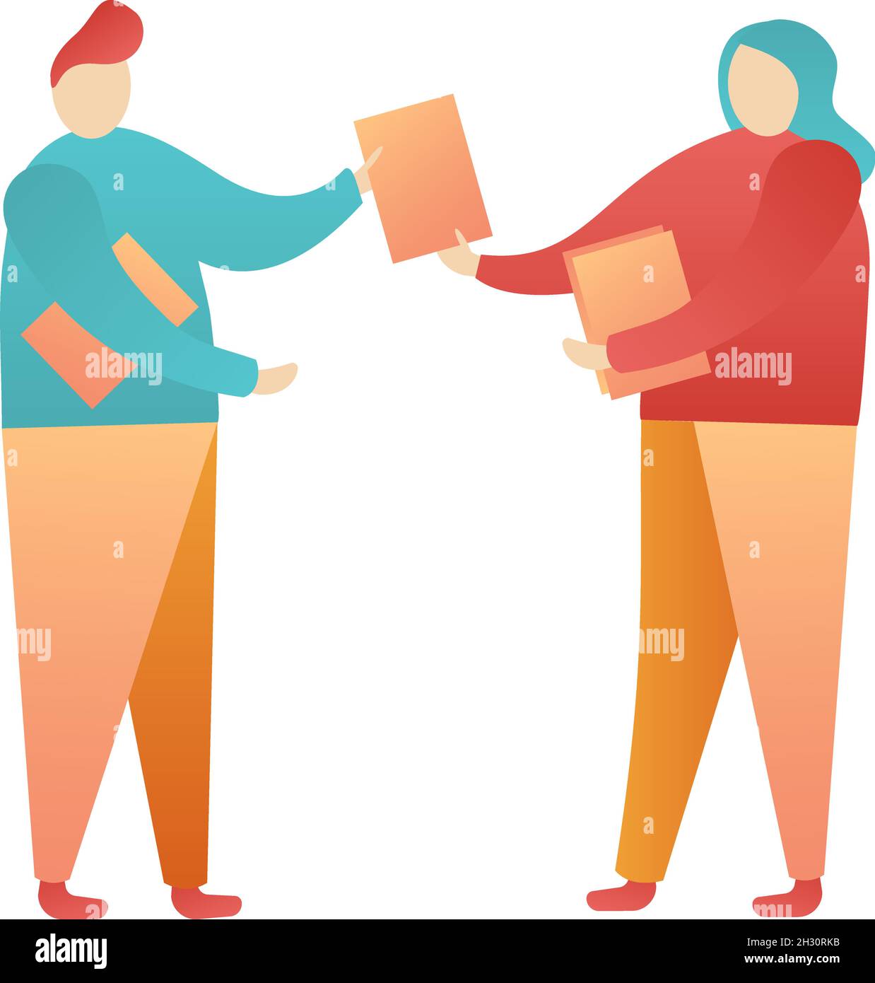 Passing inspection Stock Vector Images - Alamy