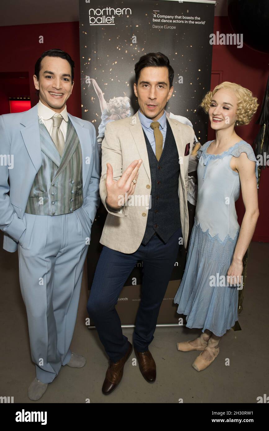 Russell Kane and Northern Ballet Dancers Dreda Blow and Javier Torres ...