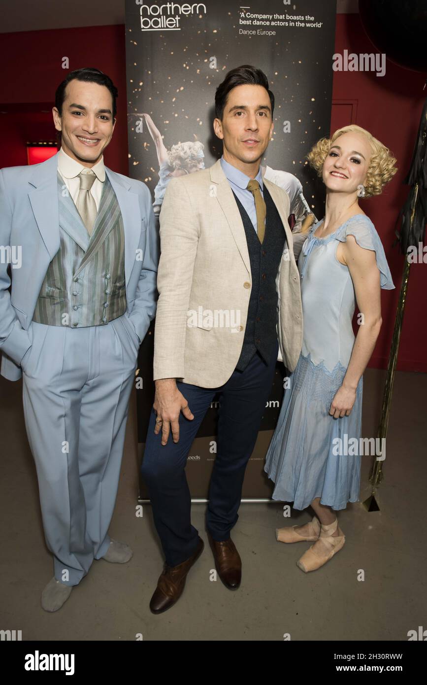 Russell Kane and Northern Ballet Dancers Dreda Blow and Javier Torres ...