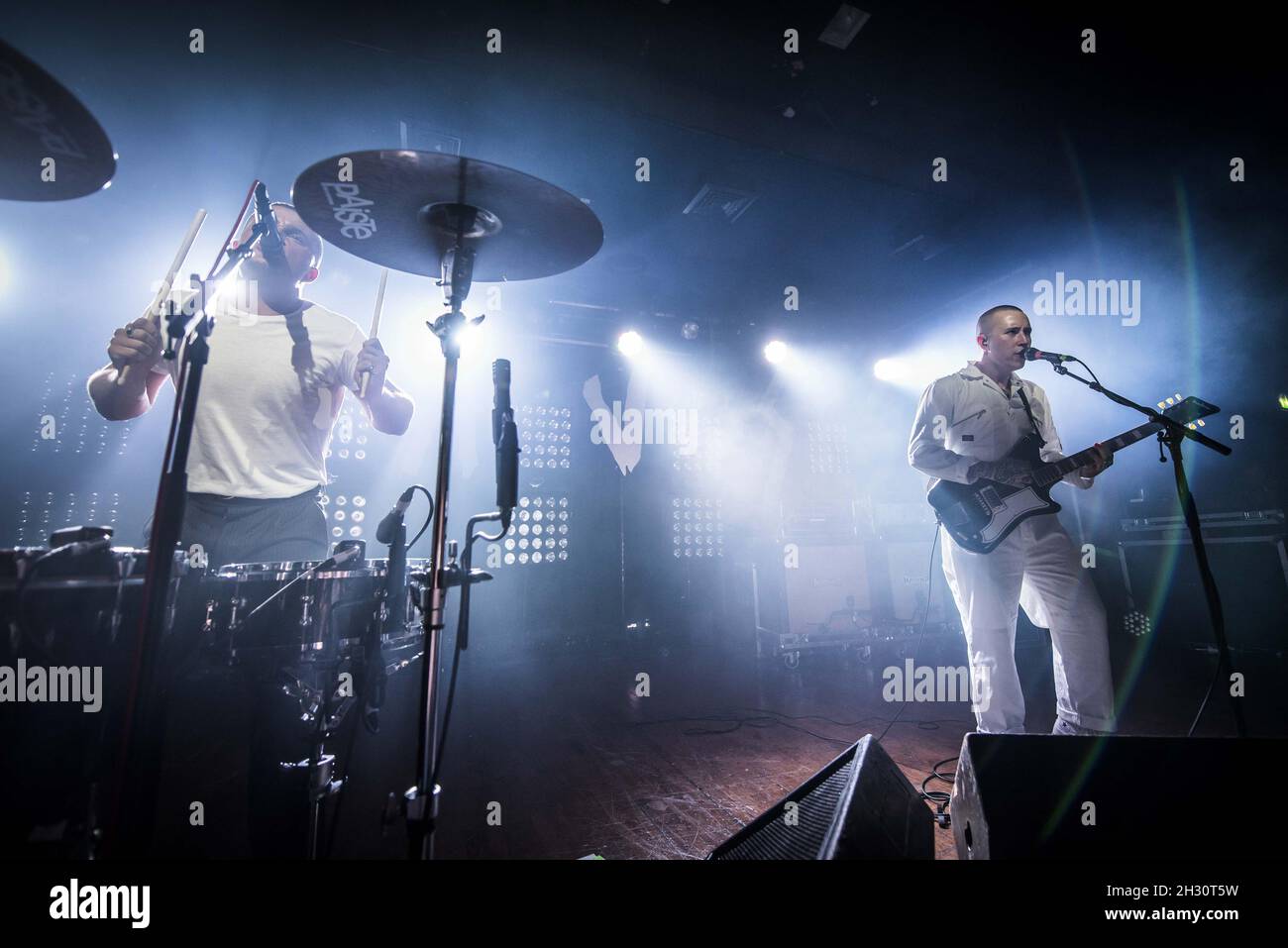Slaves perform live on stage at Scala - London Stock Photo - Alamy