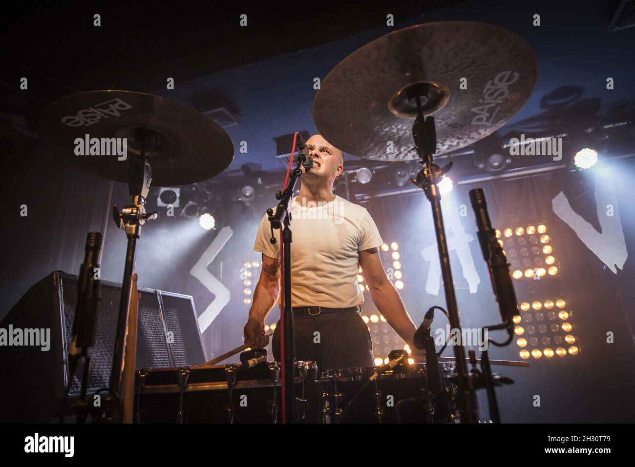 Slaves perform live on stage at Scala - London Stock Photo - Alamy