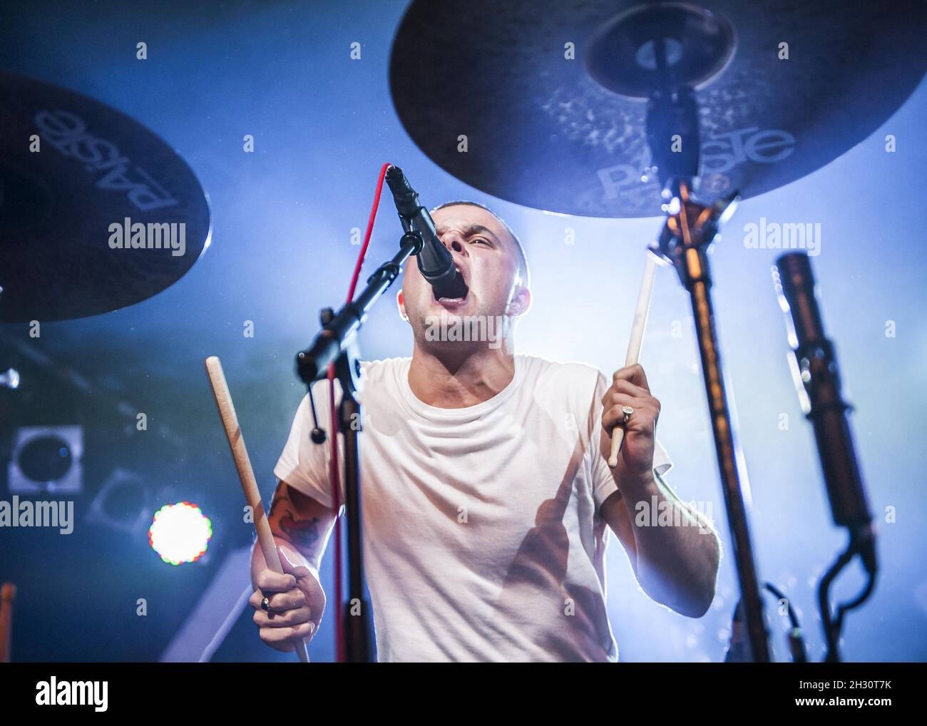 Slaves perform live on stage at Scala - London Stock Photo - Alamy