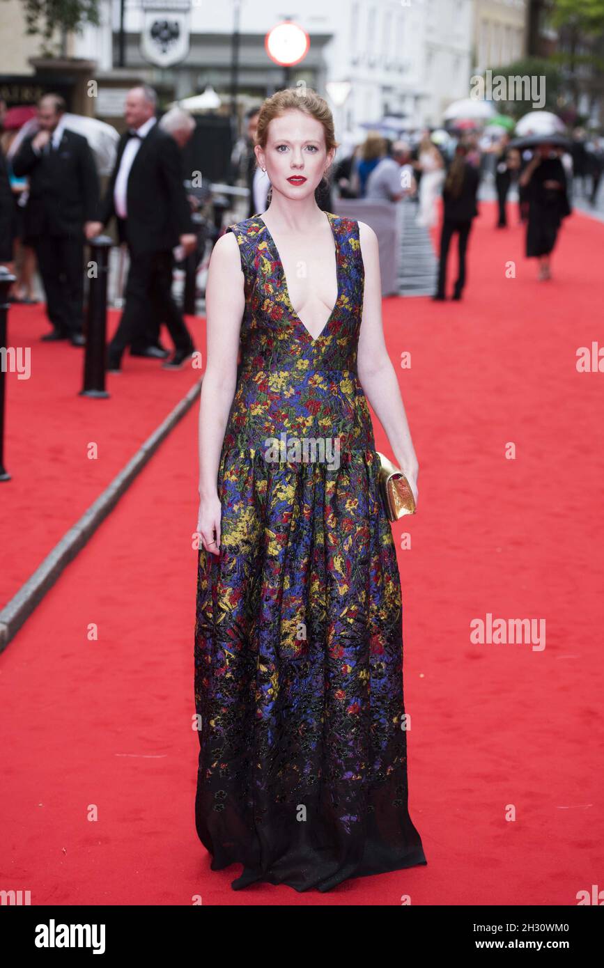 Zoe Boyle arrives at the BAFTA Downton Abbey Celebration at the ...