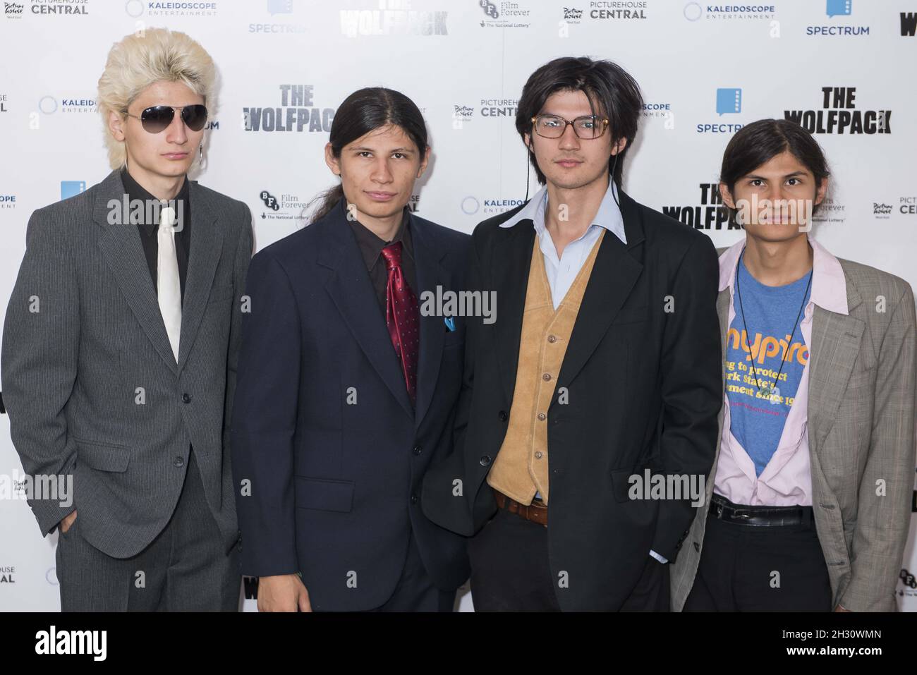 Eddie Angulo, Mukanda Angulo, Govinda Angulo and Narayana Angulo attend ...