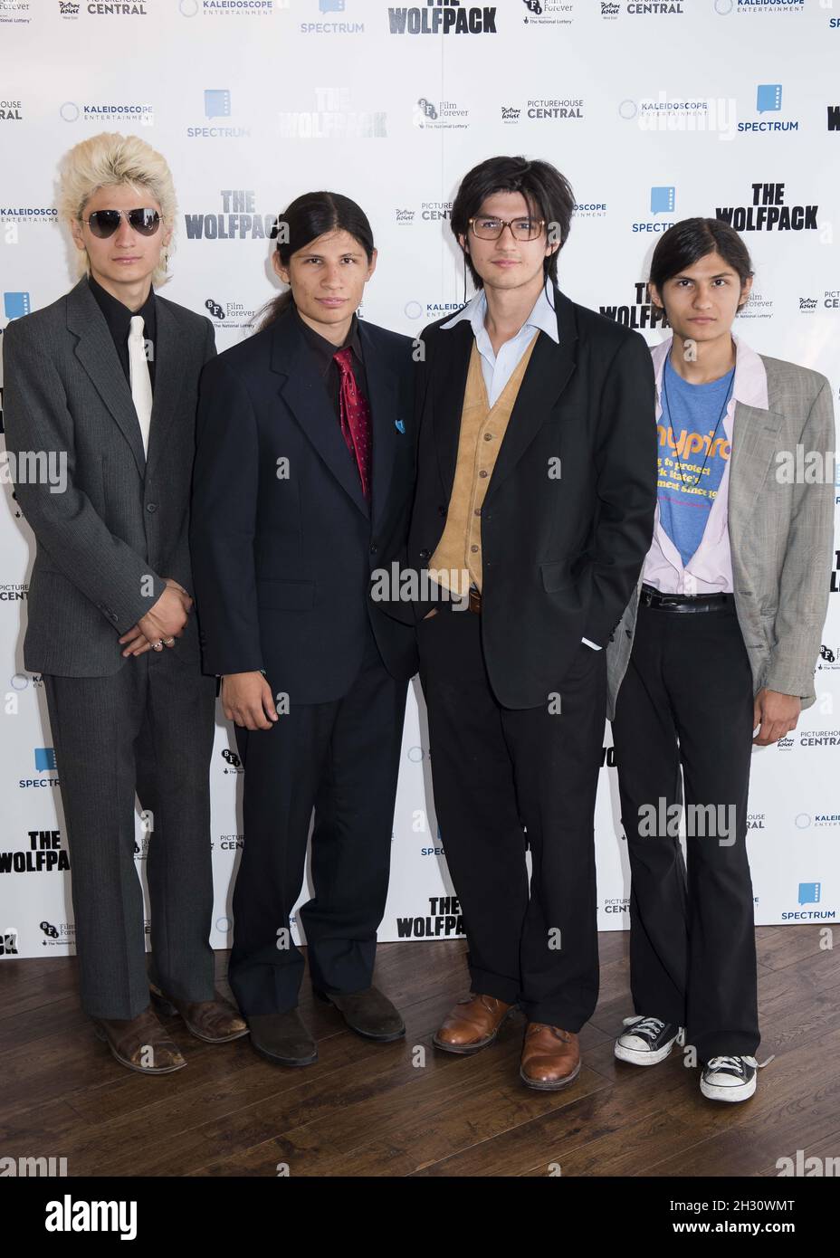 Eddie Angulo, Mukanda Angulo, Govinda Angulo and Narayana Angulo attend ...