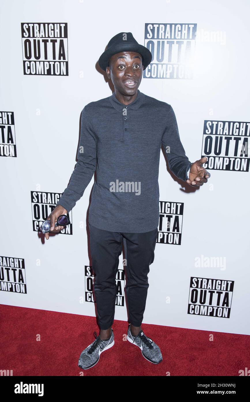 Charlie Dark arrives at the Straight Outta Compton special screening at ...