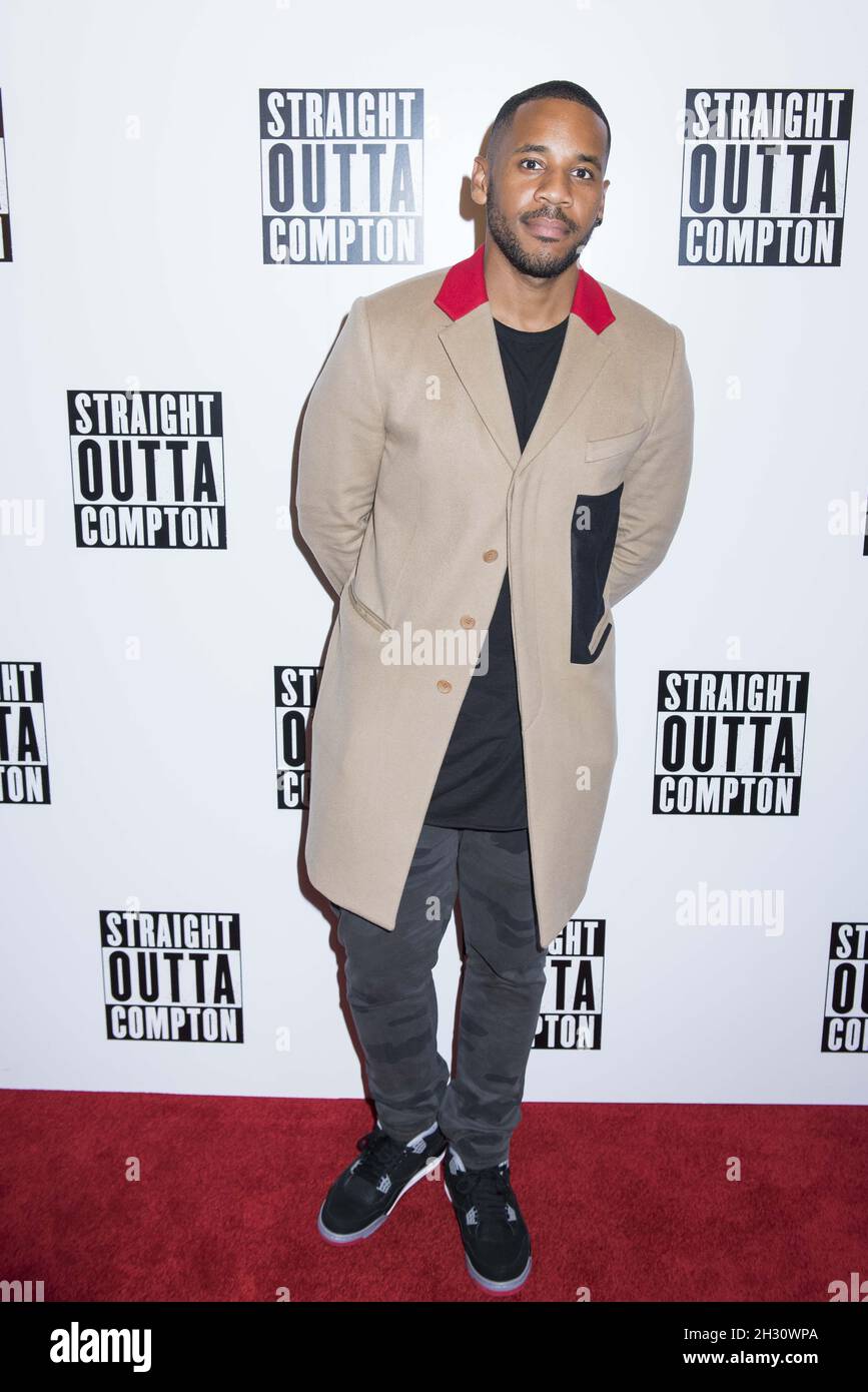 Reggie Yates arrives at the Straight Outta Compton special screening at ...