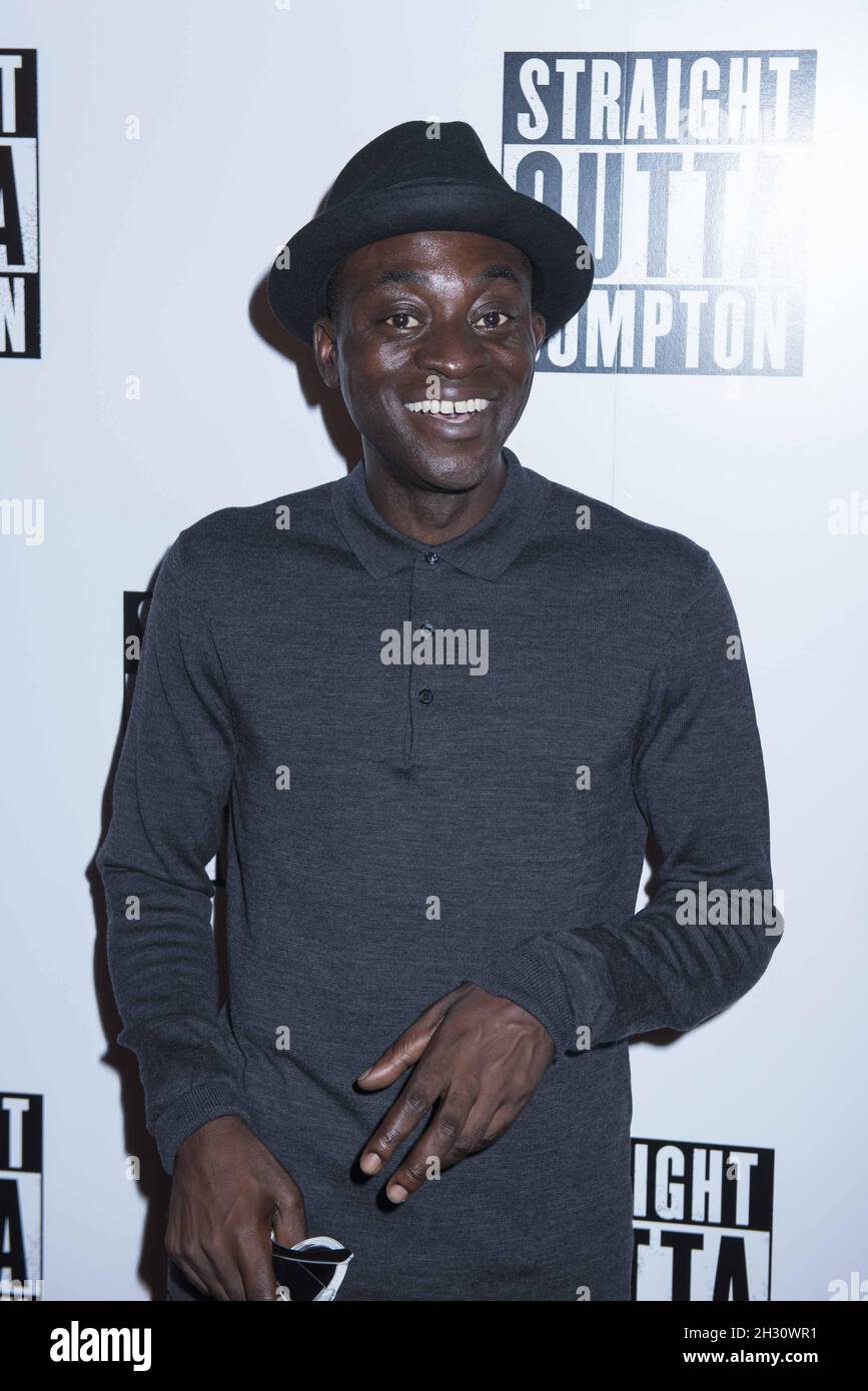 Charlie Dark arrives at the Straight Outta Compton special screening at ...