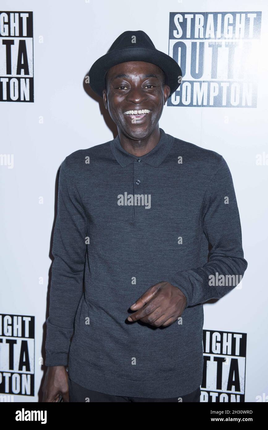 Charlie Dark arrives at the Straight Outta Compton special screening at ...