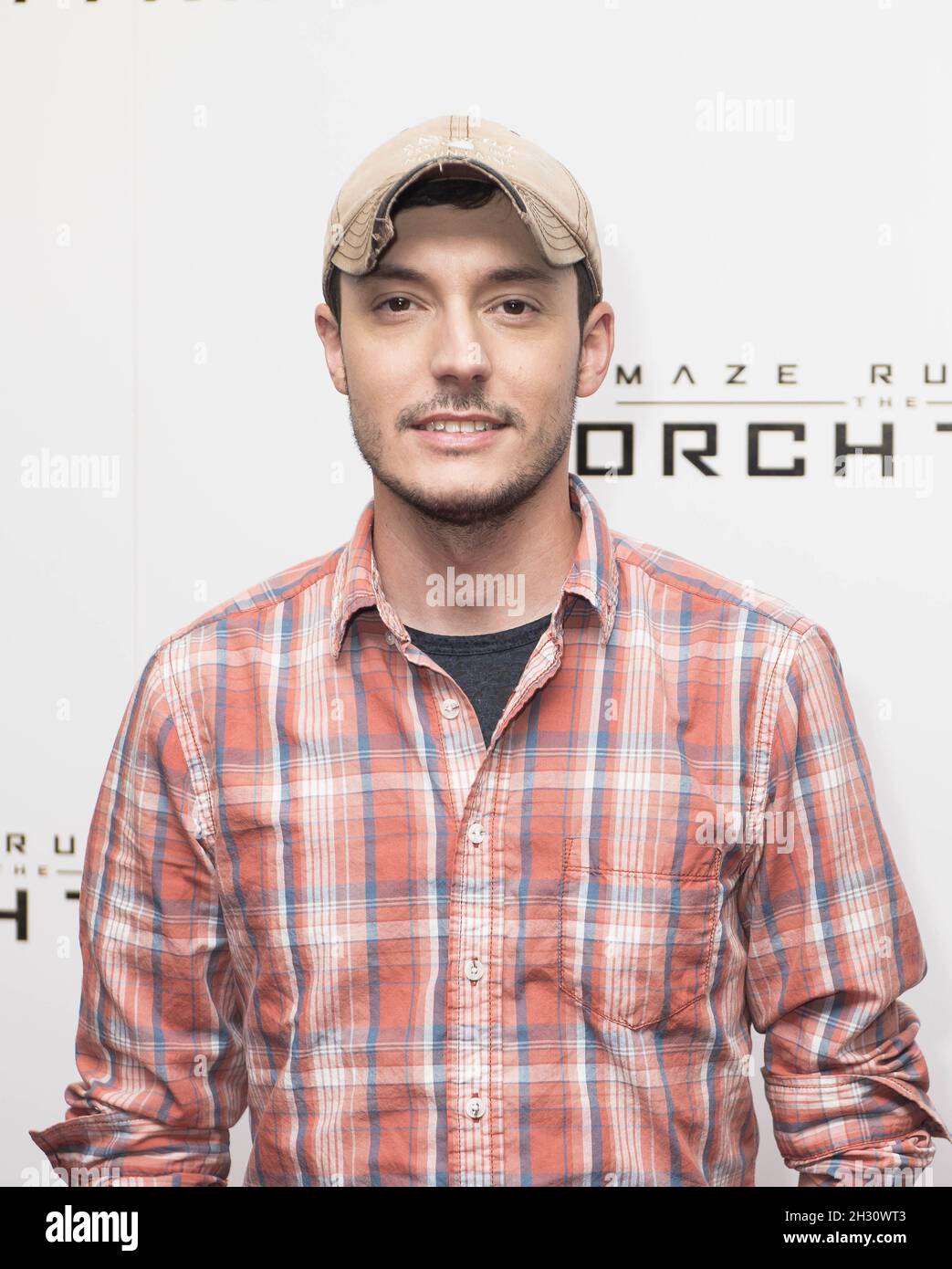 Wes Ball attends the Maze Runner: The Scorch Trials UK fan event at the ...