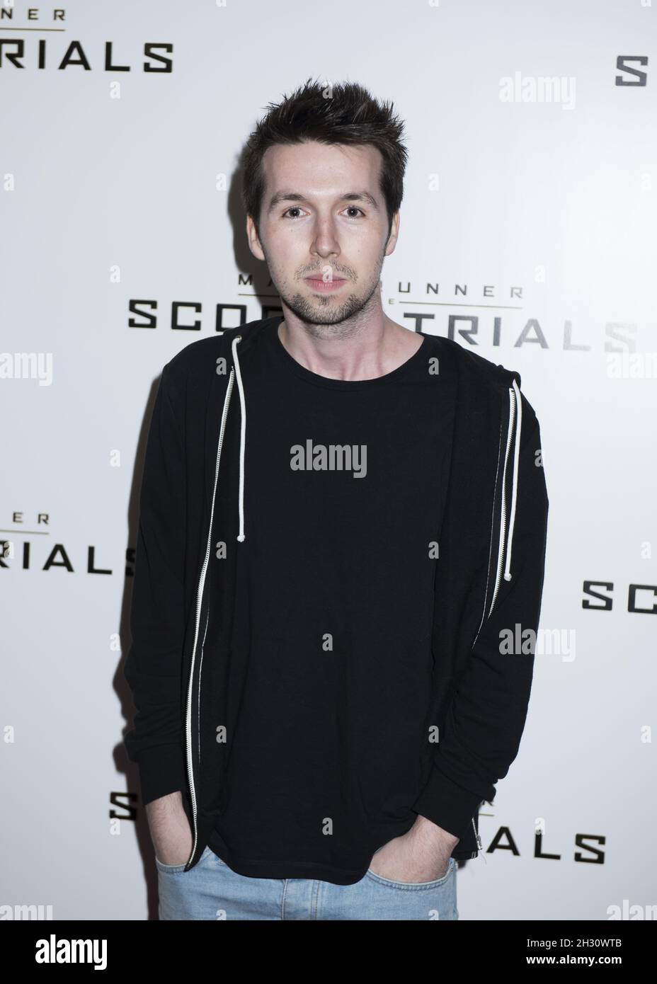 Callum McGinley attends the Maze Runner: The Scorch Trials UK fan event ...