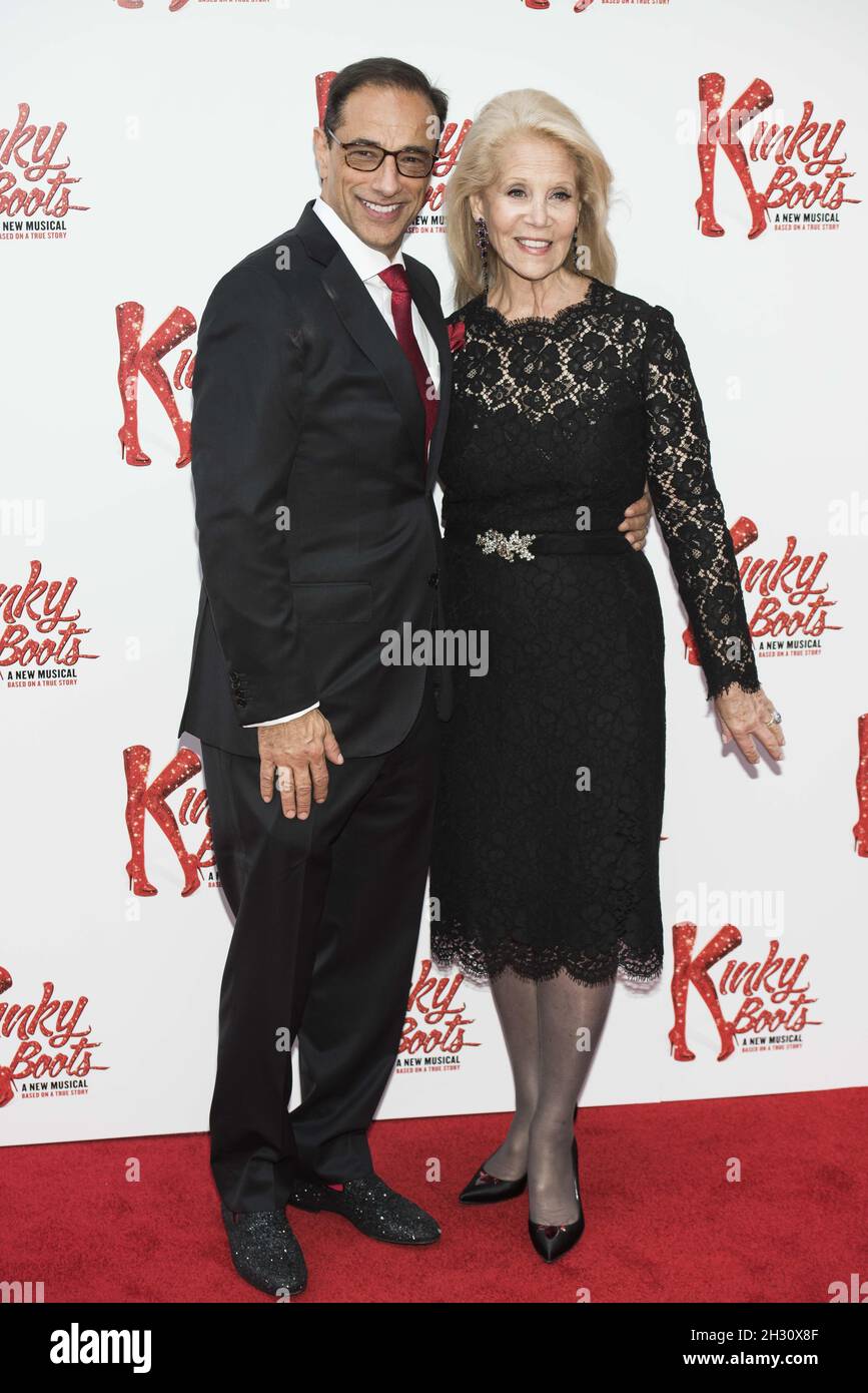 Hal Luftig and Daryl Roth (Producers) attend the Kinky Boots premiere ...