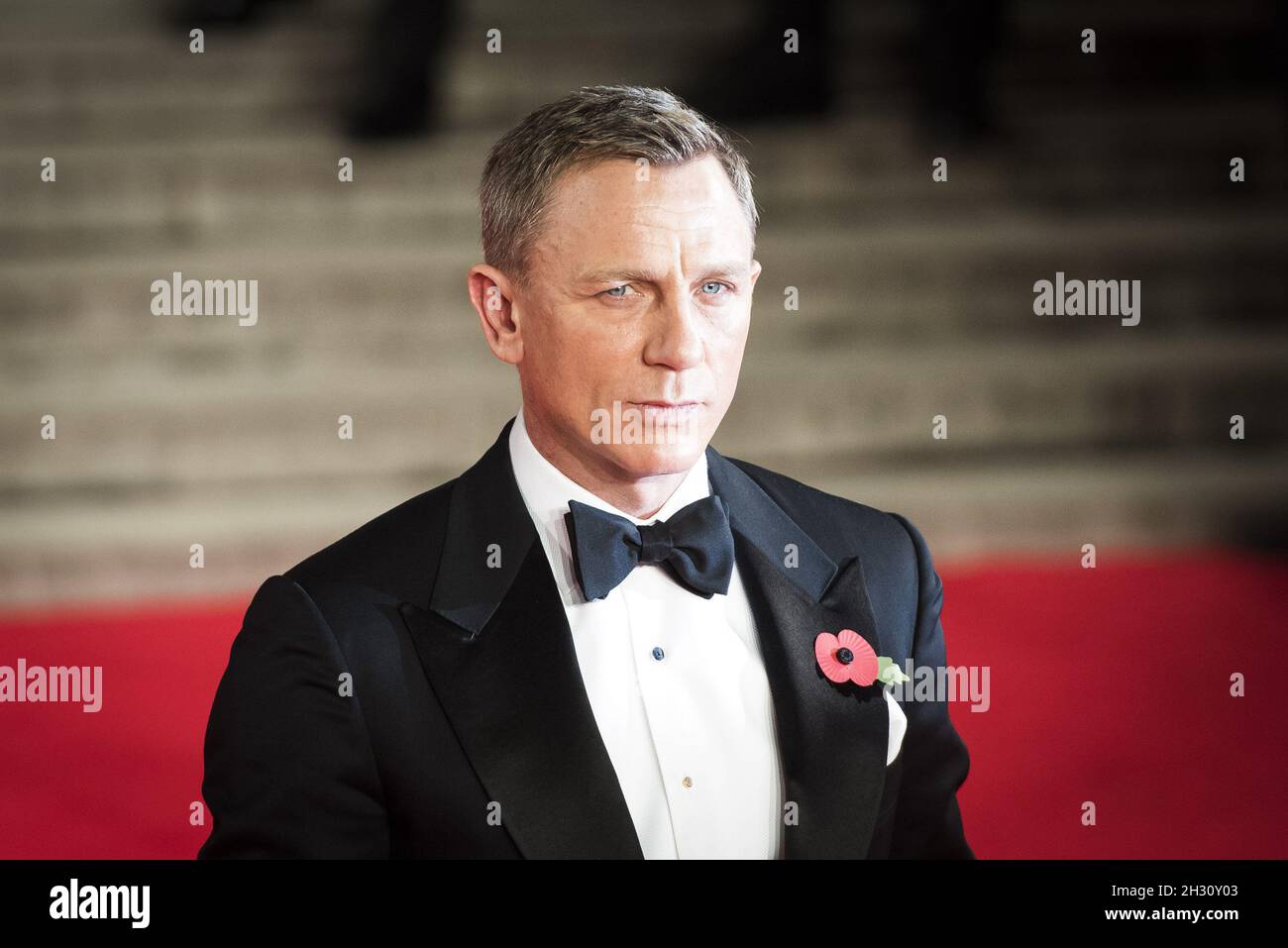 Daniel Craig arrives at the Spectre World premiere, at the Royal Albert ...
