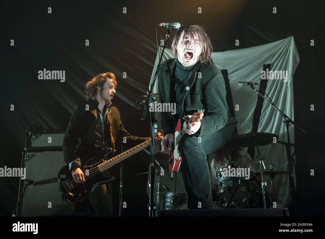 Palma Violets perform live on stage at the O2 Brixton Academy - London ...
