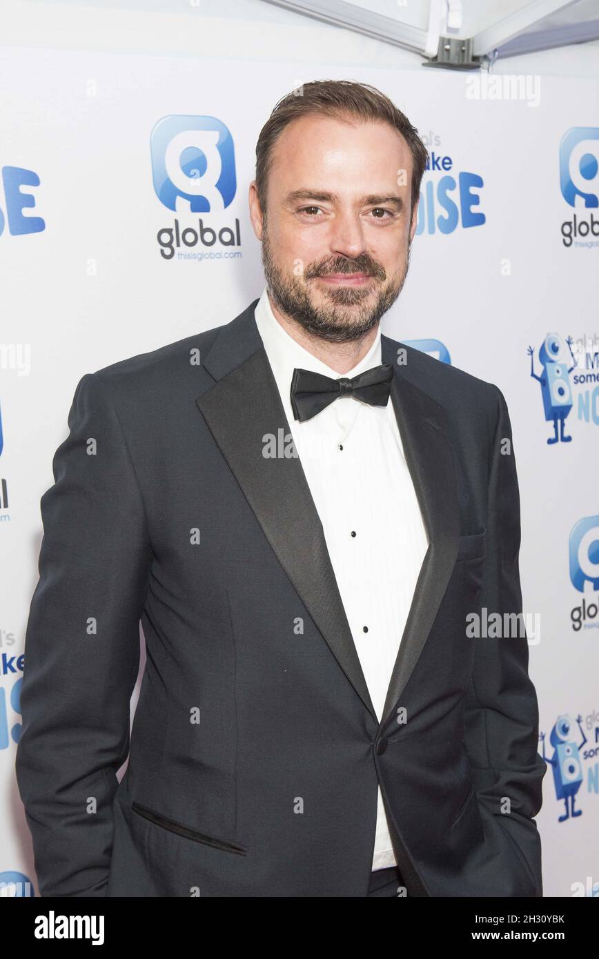 Jamie Theakston arrives at Global's Make Some Noise Night at Supernova ...