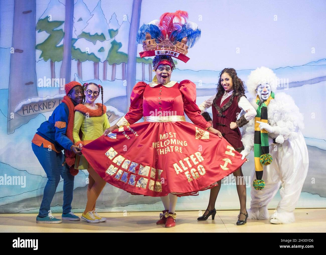 Darren Hart (CLumsy Colin), Georgia Oldman (Off her Trolley Molly ...