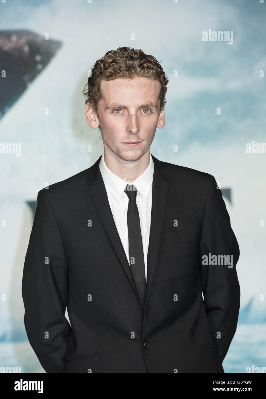 Edward Ashley attends the European Premiere of In The Heart of The Sea ...