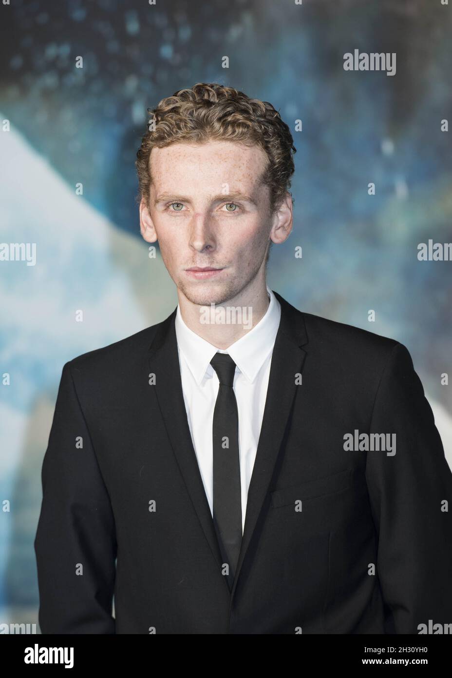 Edward Ashley attends the European Premiere of In The Heart of The Sea ...