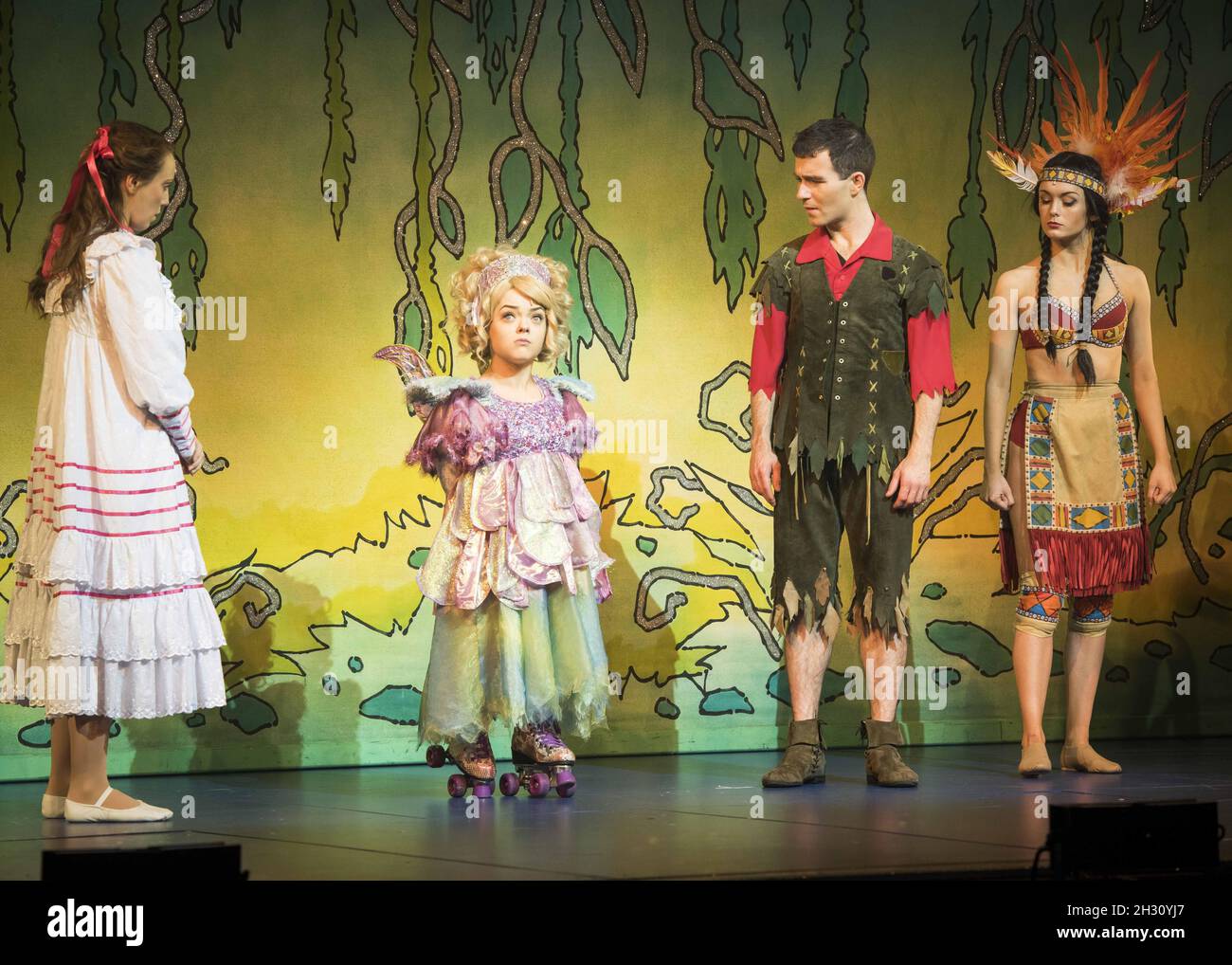 Victoria Fitz-Gerald (Wendy), Francesca Mills (Tinkerbell), George Ure ...