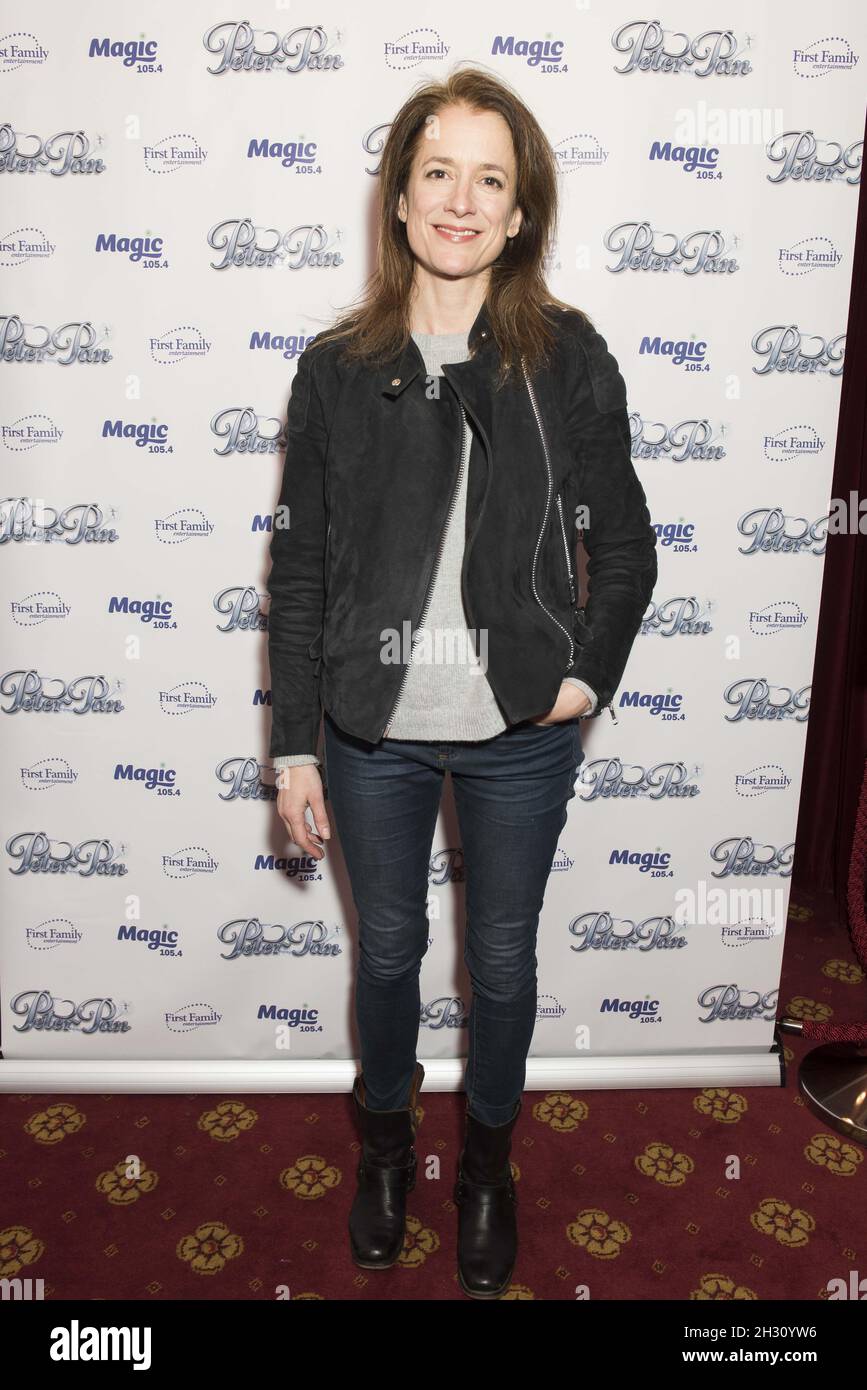 Raquel Cassidy arrives at the Peter Pan press night at the New ...