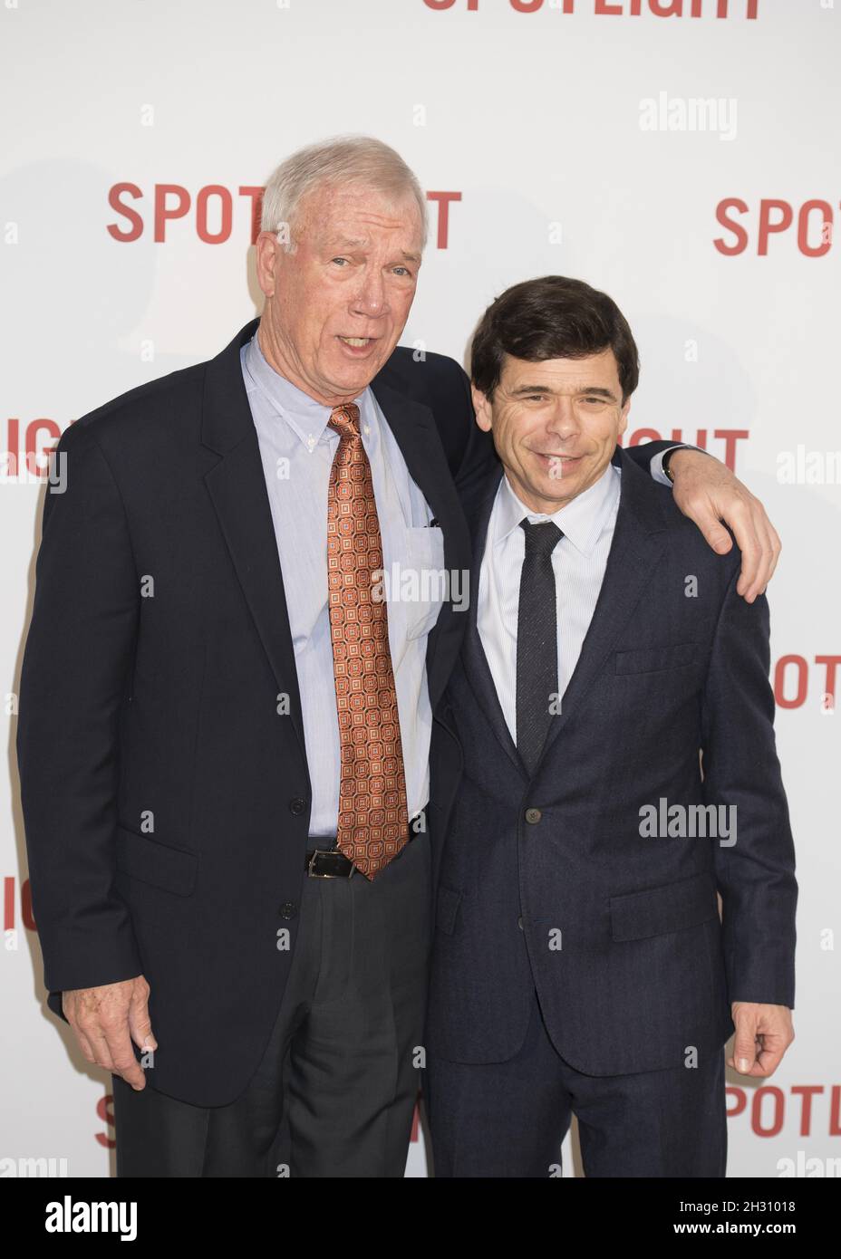 Walter 'Robby' Robinson (Former editor of Spotlight) and Mike Rezendes ...