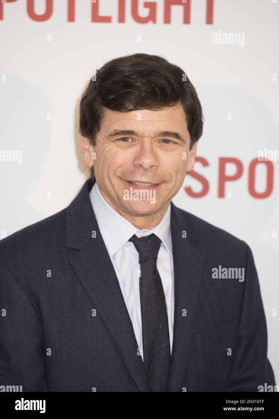 Mike Rezendes (Spotlight reporter) attend the Spotlight UK Premiere at ...