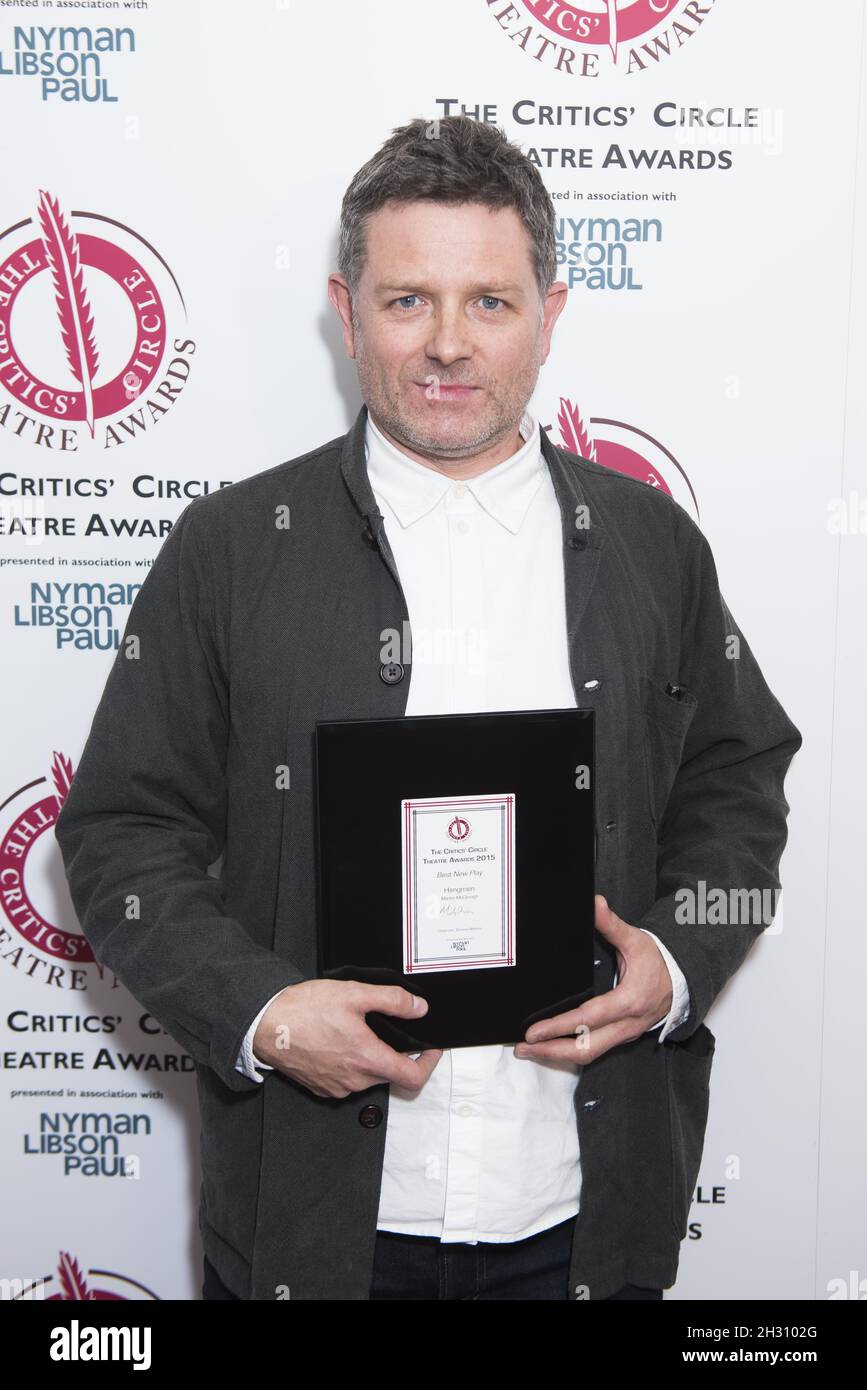 Martin McDonagh wins 'Best New Play' at the Critics Circle Theatre ...