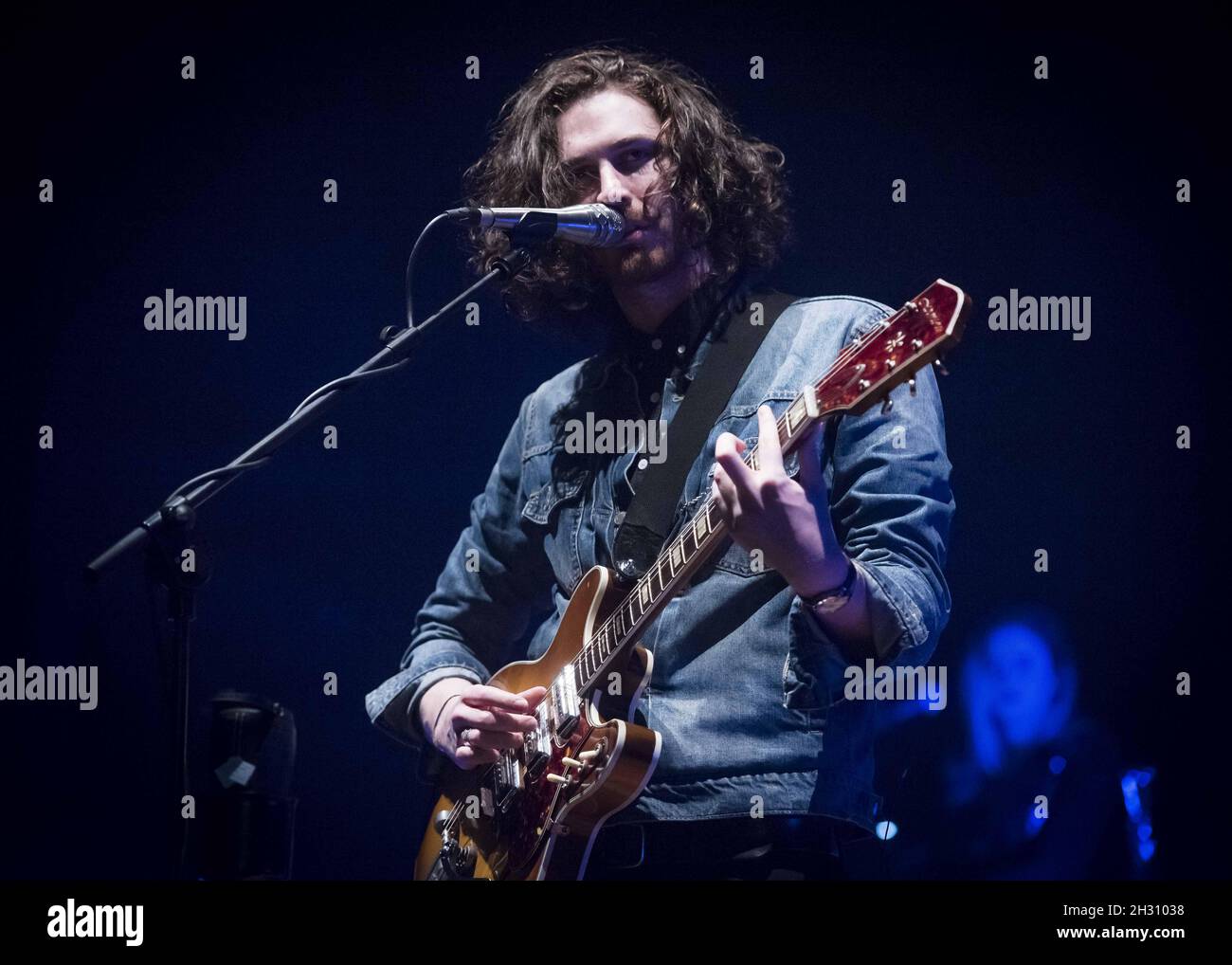 Hozier performs live on stage at the O2 Brixton Academy - London Stock ...