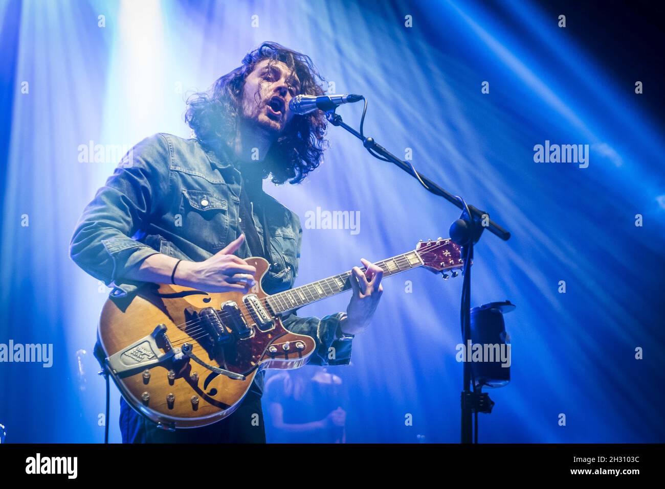 Hozier performs live on stage at the O2 Brixton Academy - London Stock ...