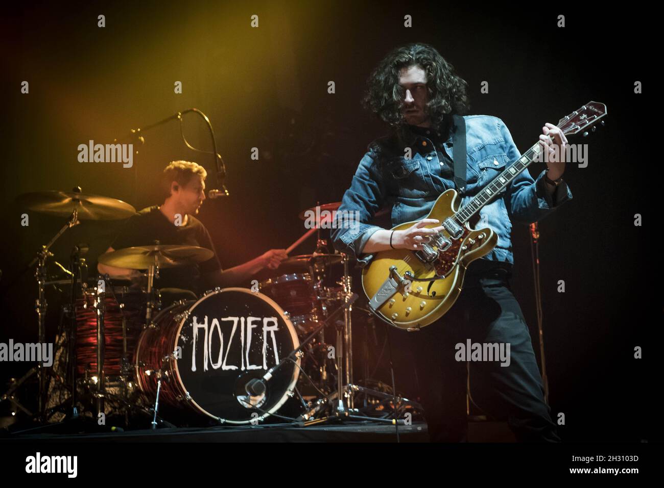 Hozier performs live on stage at the O2 Brixton Academy - London Stock ...