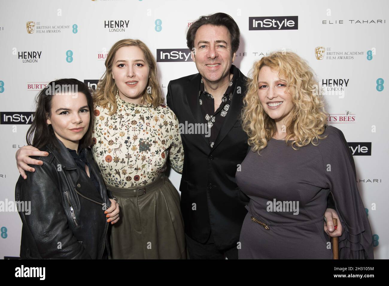Jonathan Ross and family, wife Jane Goldman and daughter Honey Kinny ...