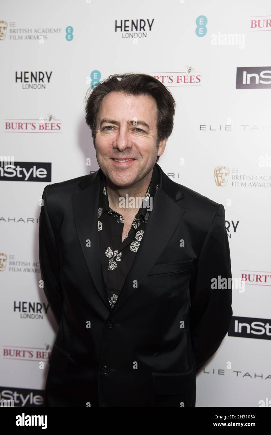 Jonathan Ross attending the InStyle EE Rising Star party at 100 Wardour ...