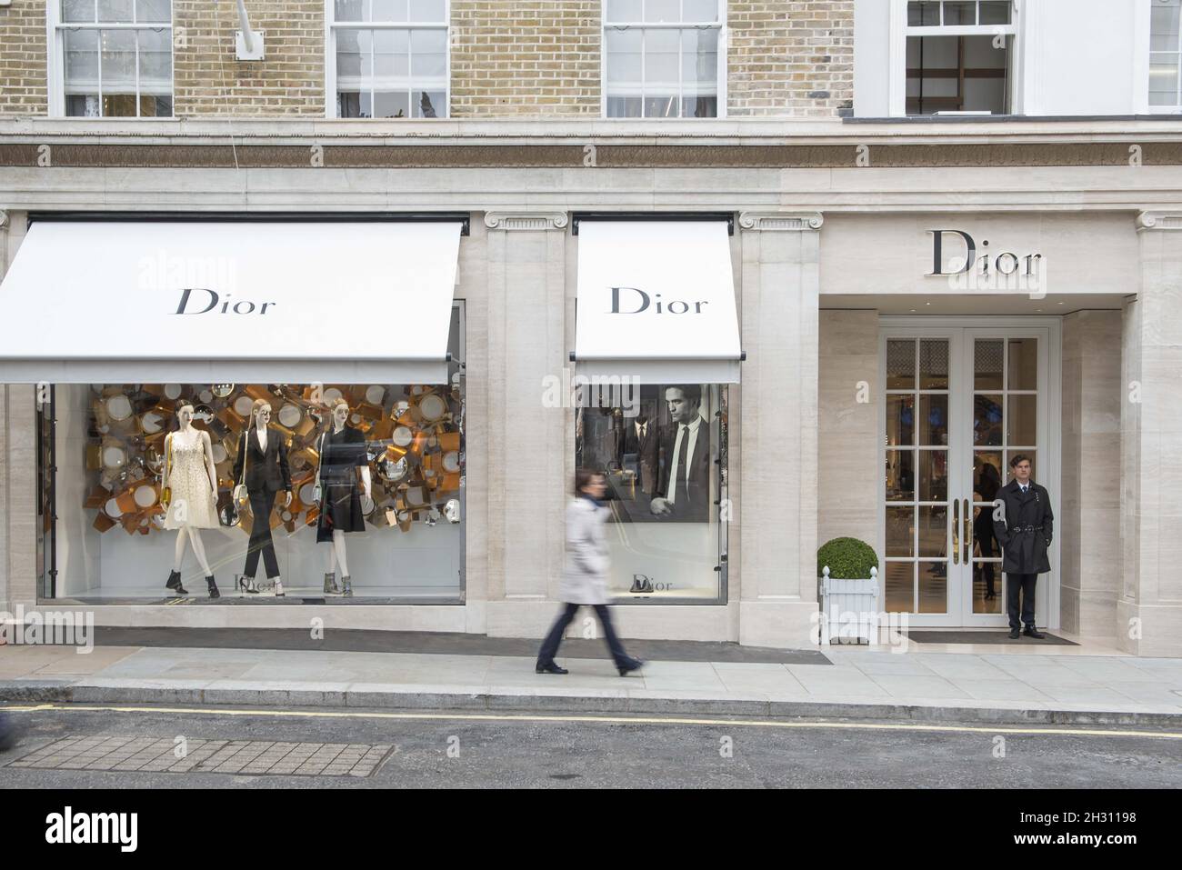 General View of the new Christian Dior couture flagship store, New Bond ...