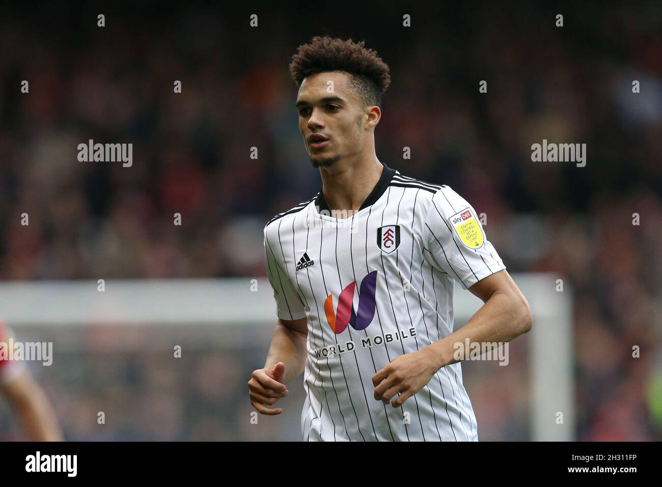 Nottingham, England, 24th October 2021. Antonee Robinson of Fulham ...
