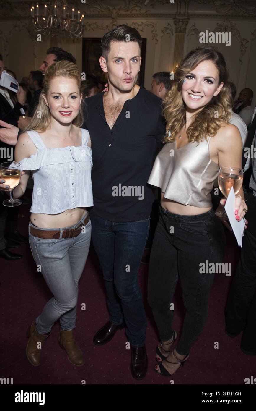 Amy Lennox,Samuel Holmes and Summer Strallen attend the Eugenius the ...