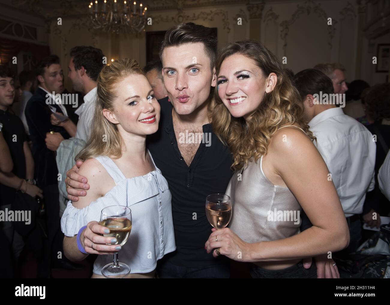 Amy Lennox, Samuel Holmes and Summer Strallen attend the Eugenius the ...