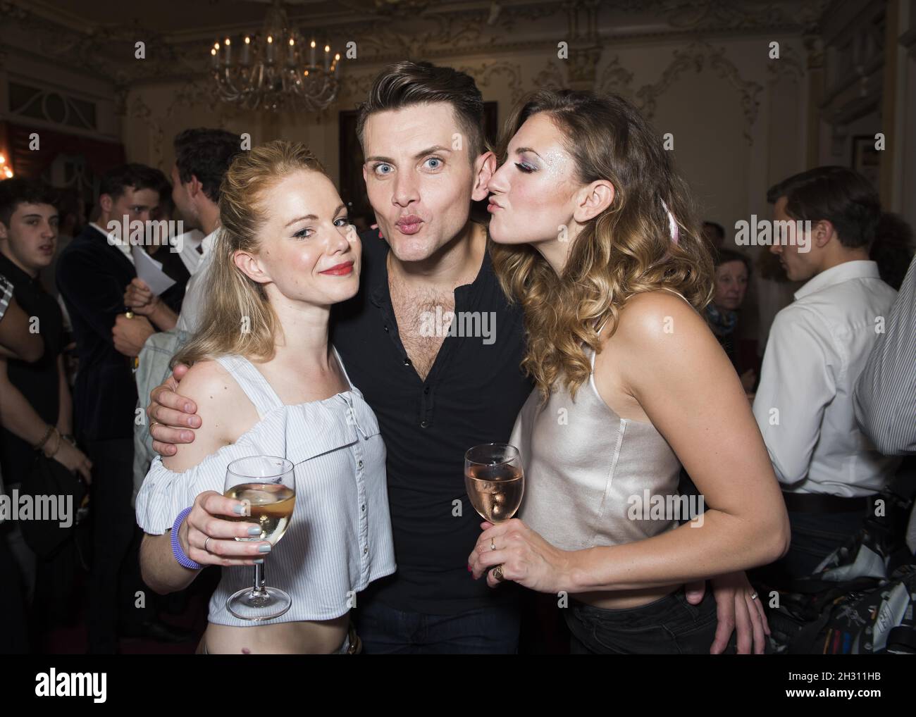 Amy Lennox, Samuel Holmes and Summer Strallen attend the Eugenius the ...