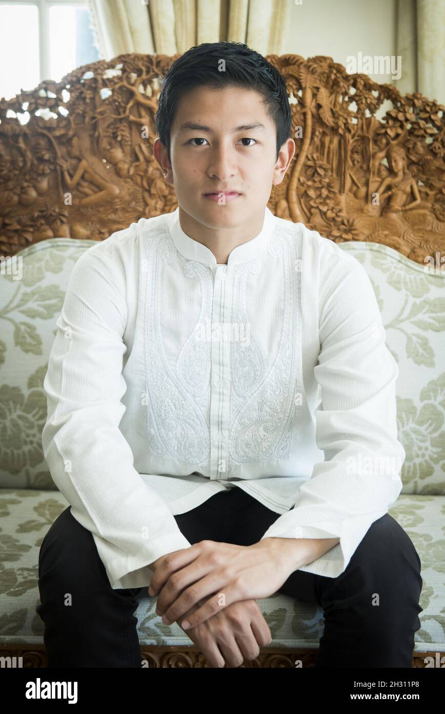 Rio Haryanto portraits, during Eid Mubarak celebrations at the ...