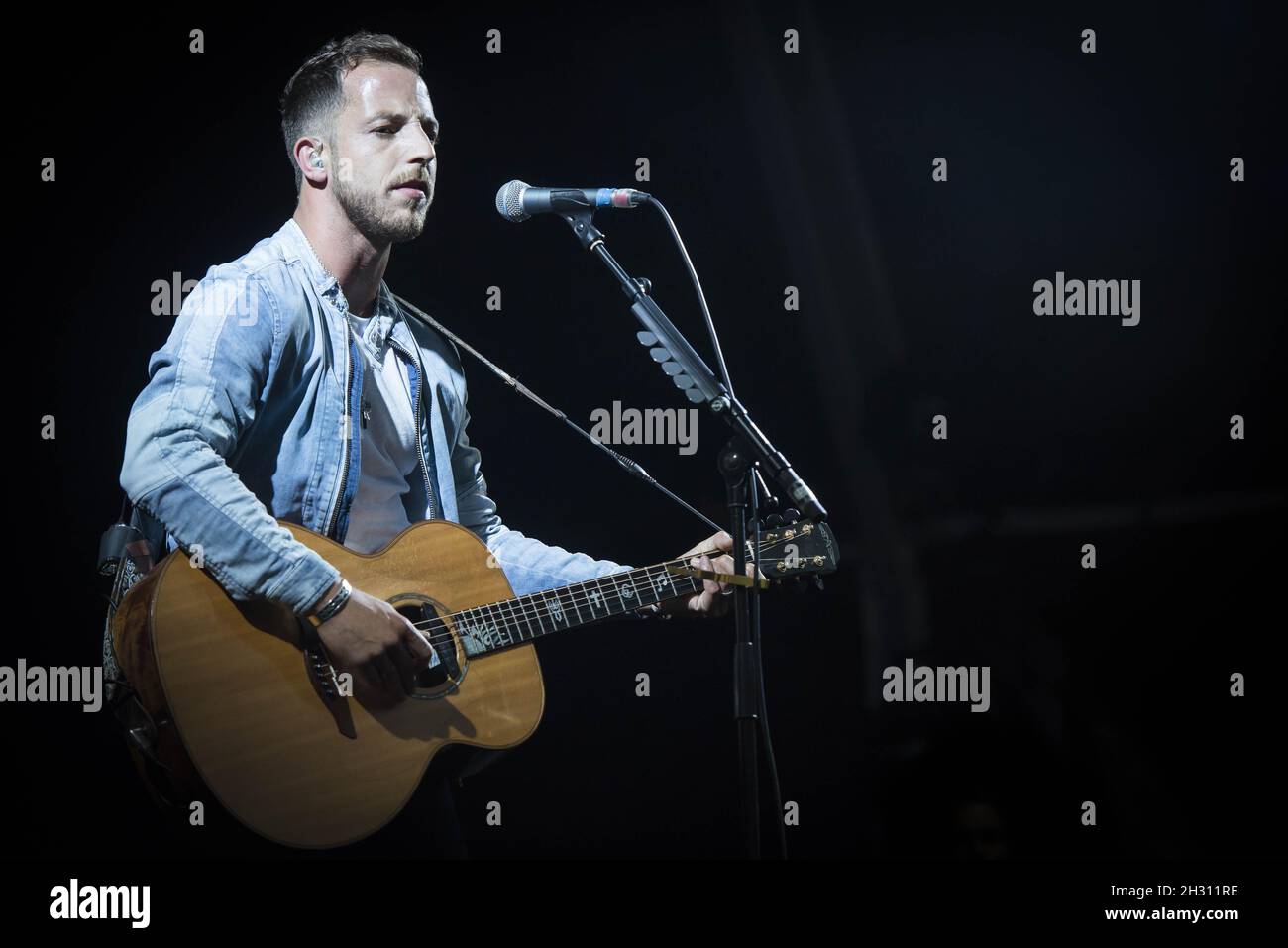 James Morrison performs live on stage as part of the Somerset House ...