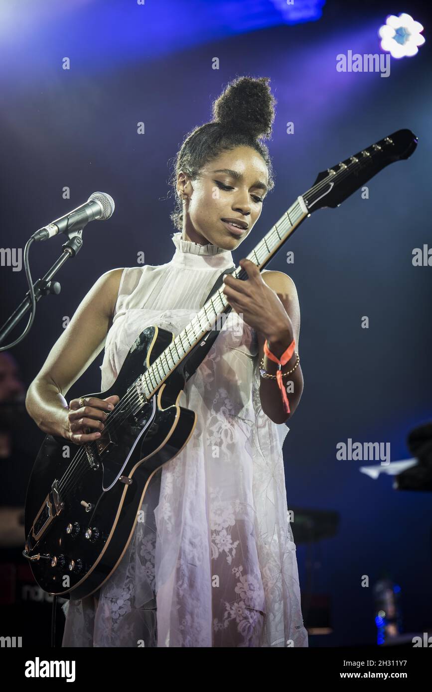 Lianne La Havas performs live on stage at Citadel Festival, Victoria ...