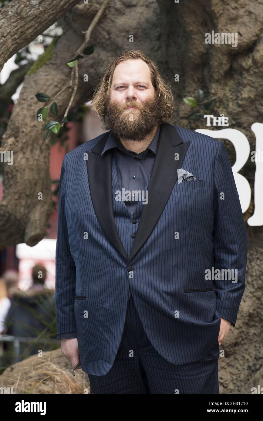 Paul Moniz de Sa attends The BFG UK premiere in Leicester Square ...