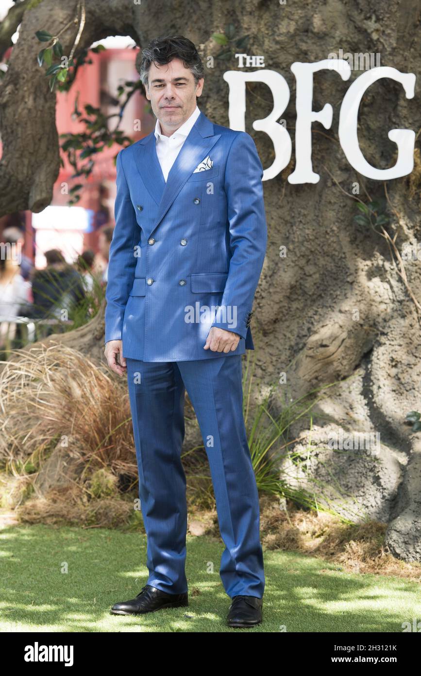 Jonathan Holmes attends The BFG UK premiere in Leicester Square ...