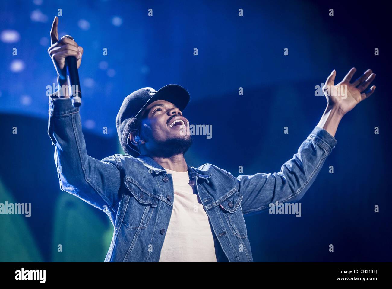 Chance The Rapper performs live on stage as part of the Apple Music ...